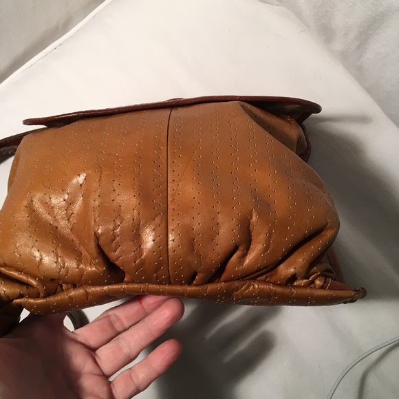 Barbara Bolan | Bags | Barbara Bolan Vintage Tan Shoulder Bag Flap Snap ...